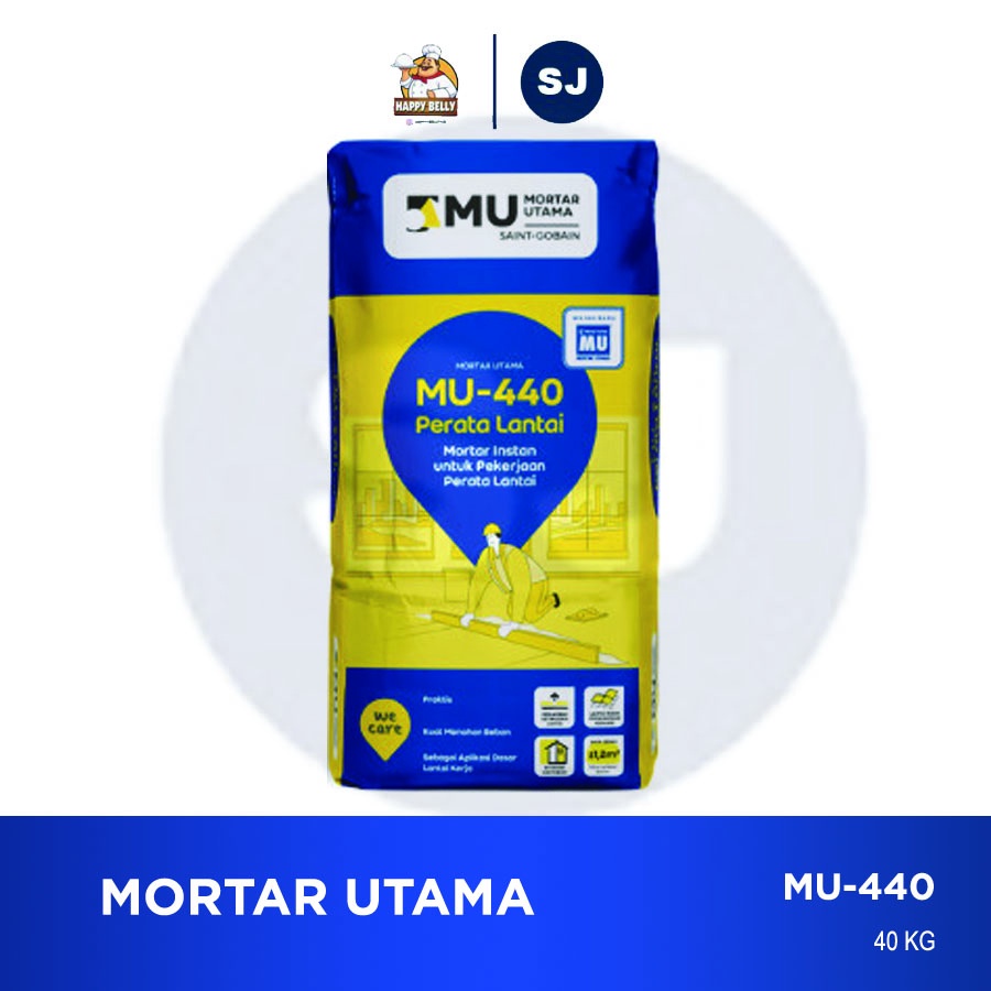 Jual MU-440 Floor Screed 40kg MORTAR UTAMA PERATA LANTAI NON EKSPOSE ...