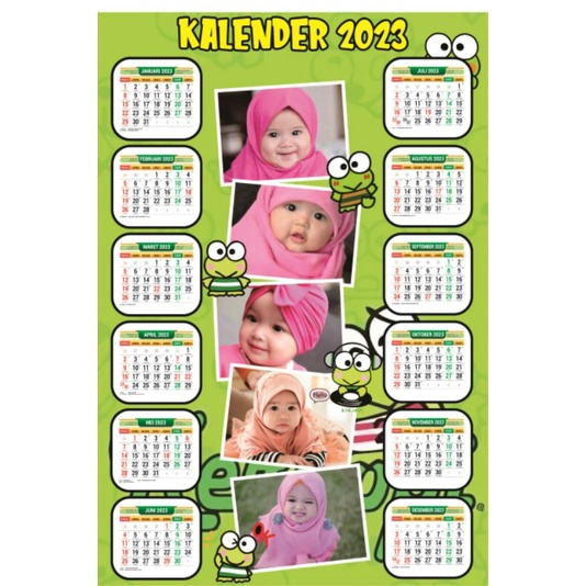 Jual Kalender Karakter Keren Unik | Shopee Indonesia