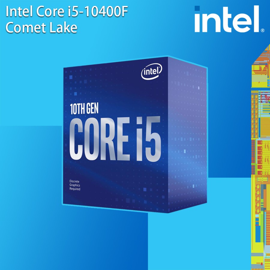 Jual Processor Intel Core i5-10400F Up to 4.3GHz Socket LGA 1200 Comet Lake | Shopee Indonesia