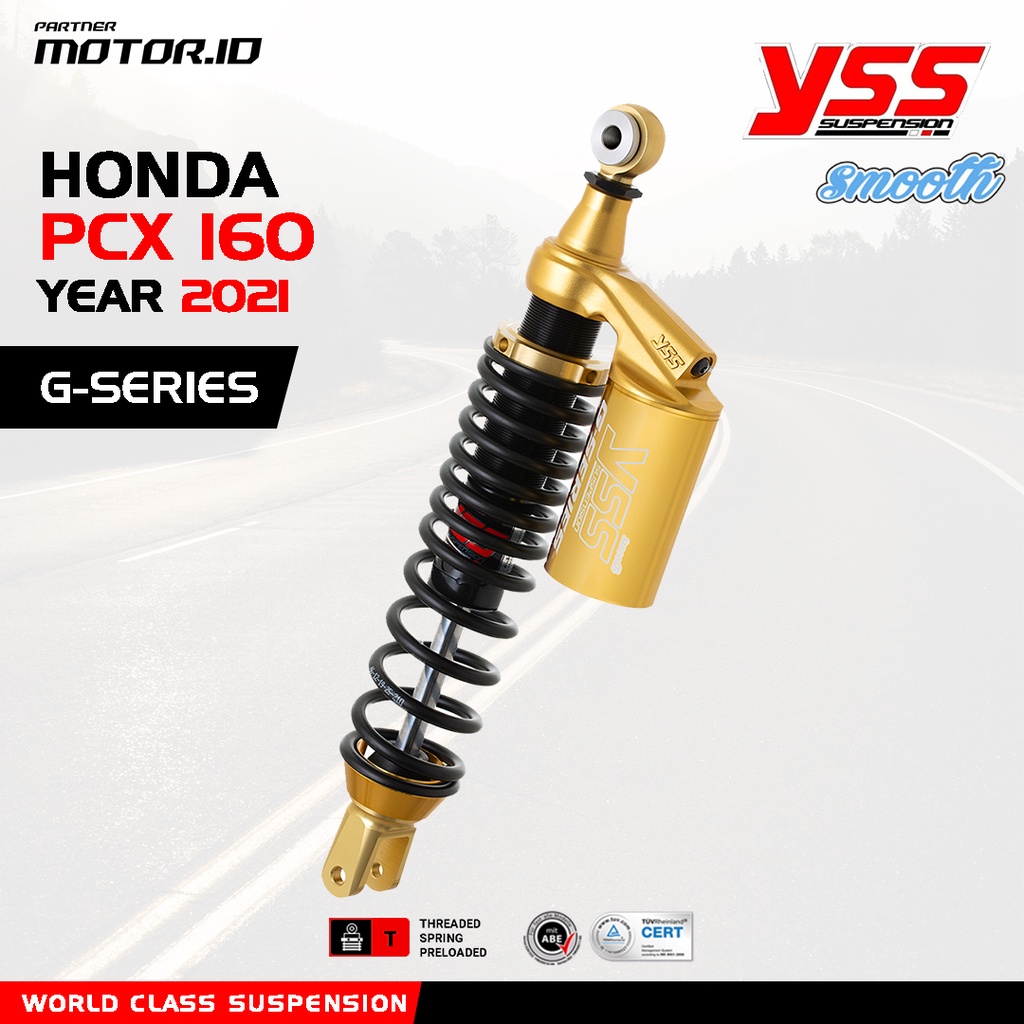 Jual SHOCK BELAKANG HONDA PCX 160 YSS G-PLUS SMOOTH GOLD SERIES ...