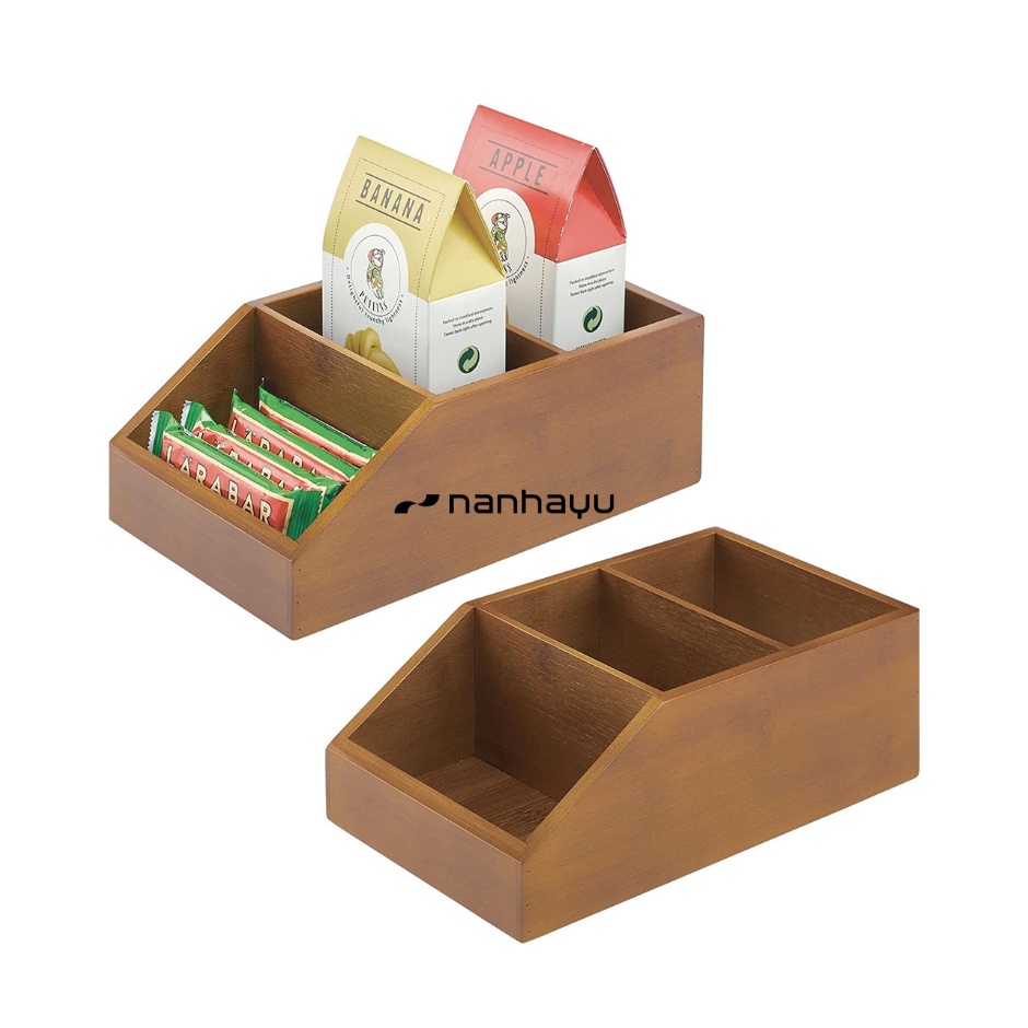 Jual Nanhayu TEA1 - Tempat Teh Dan Bumbu Dapur 3 sekat | Shopee Indonesia