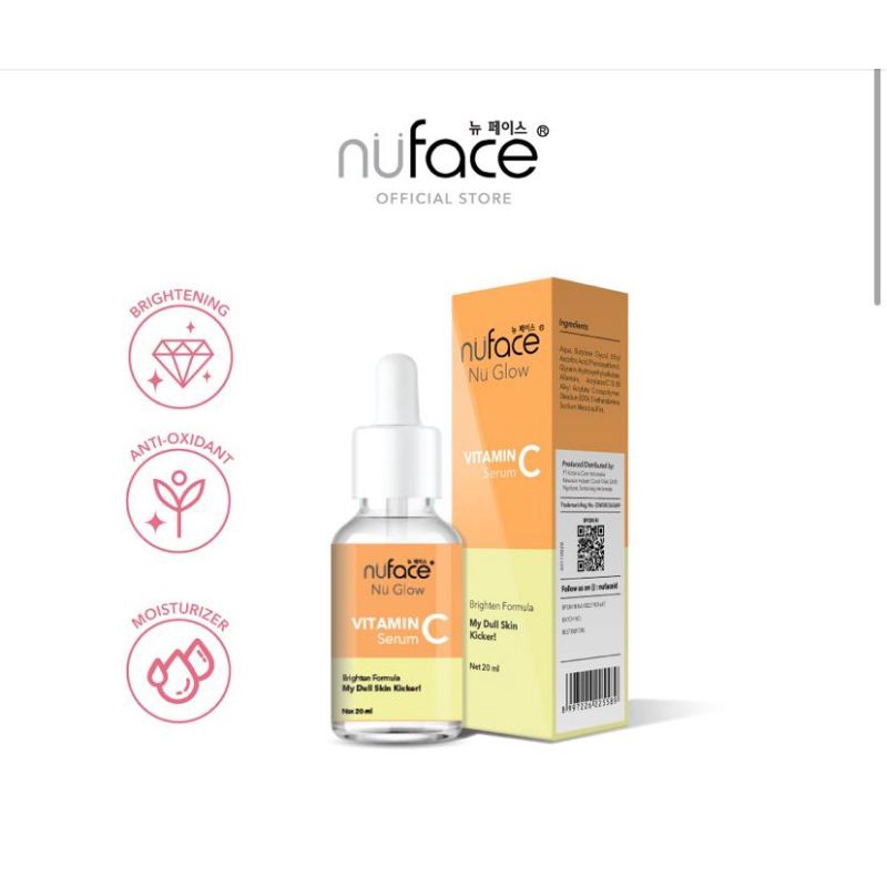 Jual NU FACE NU GLOW VITAMIN C SERUM 20ml | Shopee Indonesia