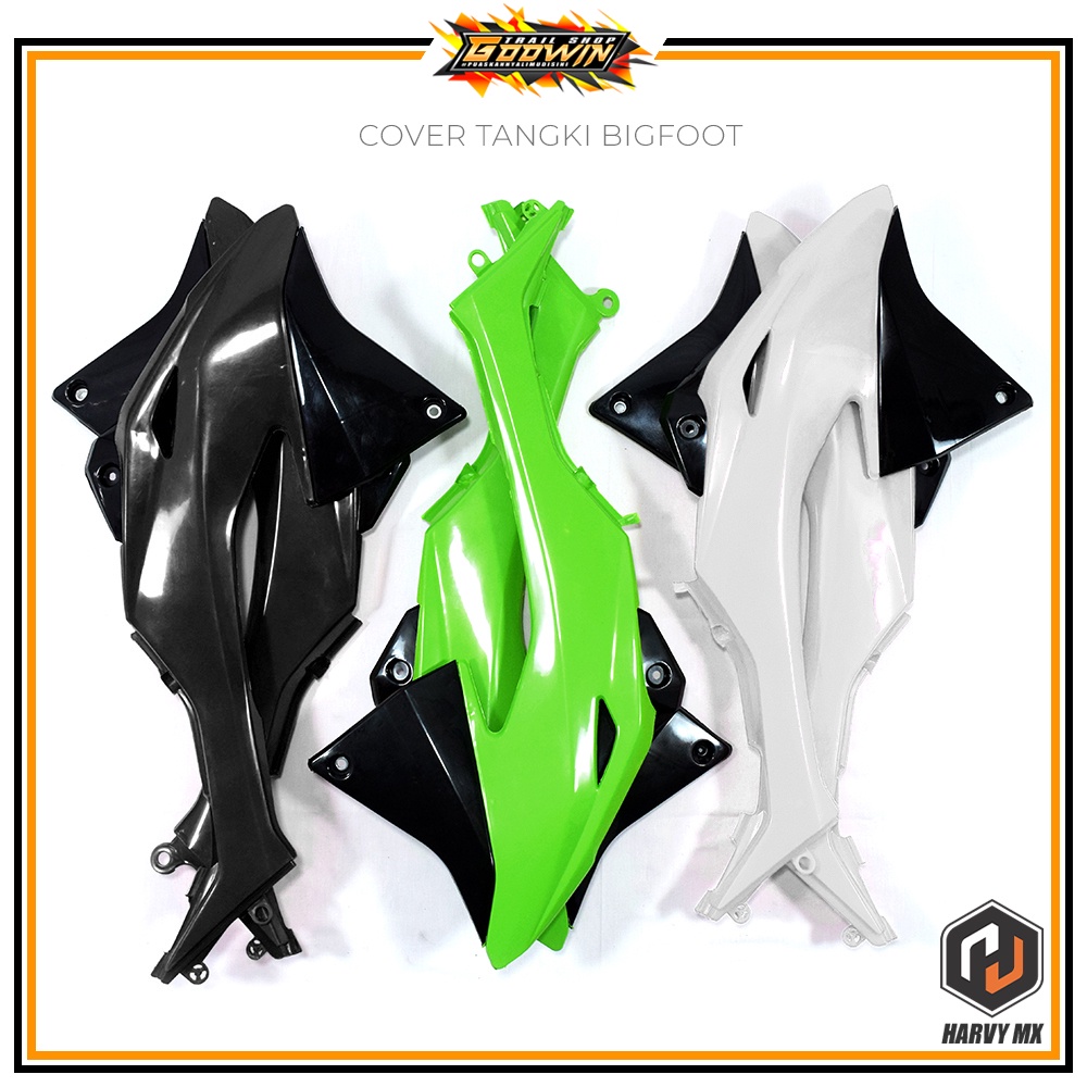 Jual Legshield Legsil Pelindung Kaki Sayap Cover Tangki Body Depan KLX ...