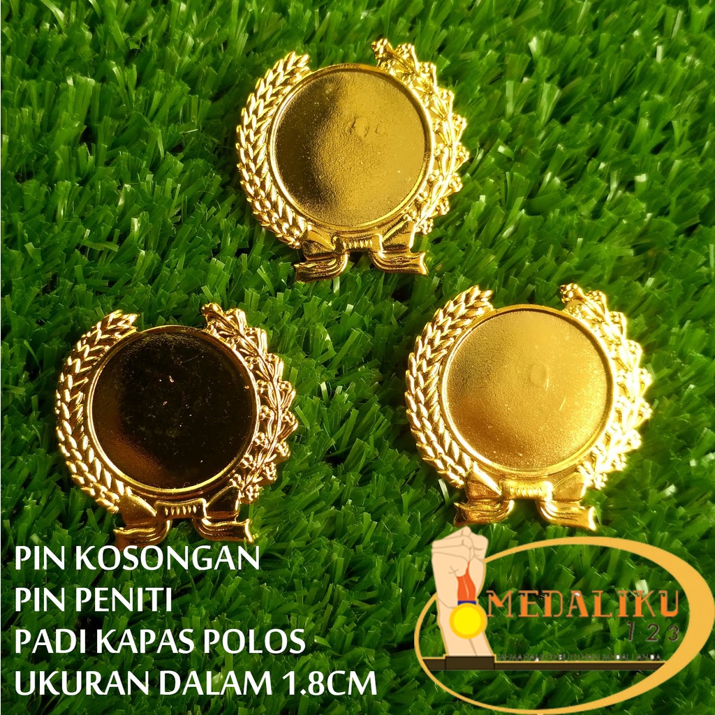 Jual Pin Kosongan Polosan Bahan Kuningan Cor Cocok Untuk Jadi Bros atau ...