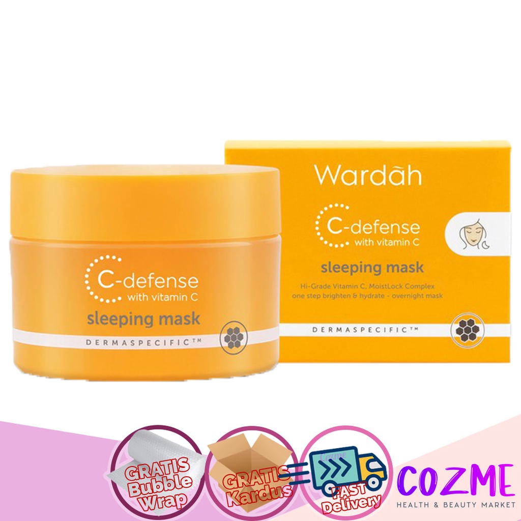 Jual WARDAH C-Defense Sleeping Mask 30gr | Shopee Indonesia