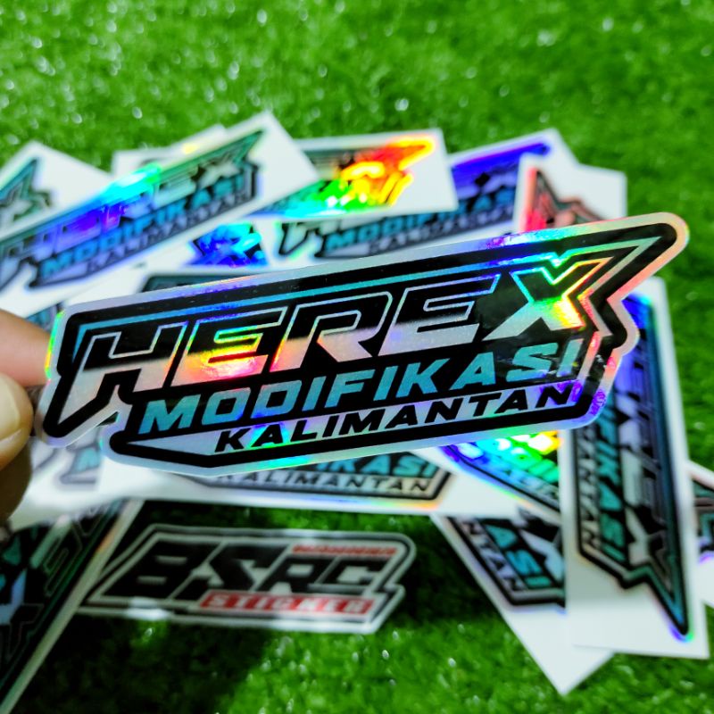 Jual sticker herex modifikasi kalimantan HOLOGRAM | Shopee Indonesia