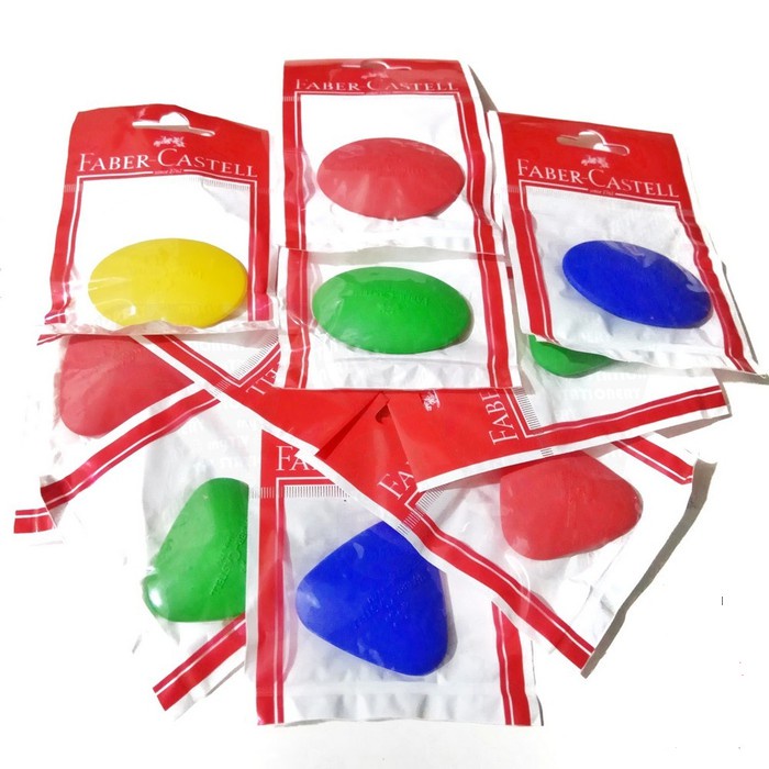 Jual Faber Castell Eraser Grip / penghapus pensil warna #189022 #189020 ...