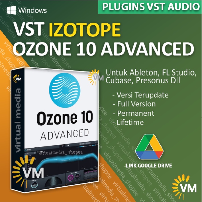 Jual IZOTOPE OZONE 10 ADVANCED VST PLUGIN AUDIO SOUND PRODUCTION ...