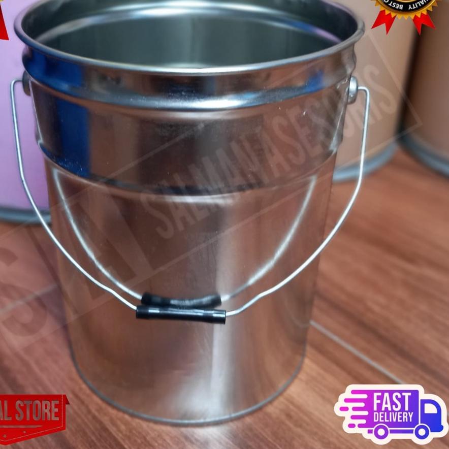 Jual FREE ONGKIR!Ember kaleng cat 25kg polos|RA9 | Shopee Indonesia