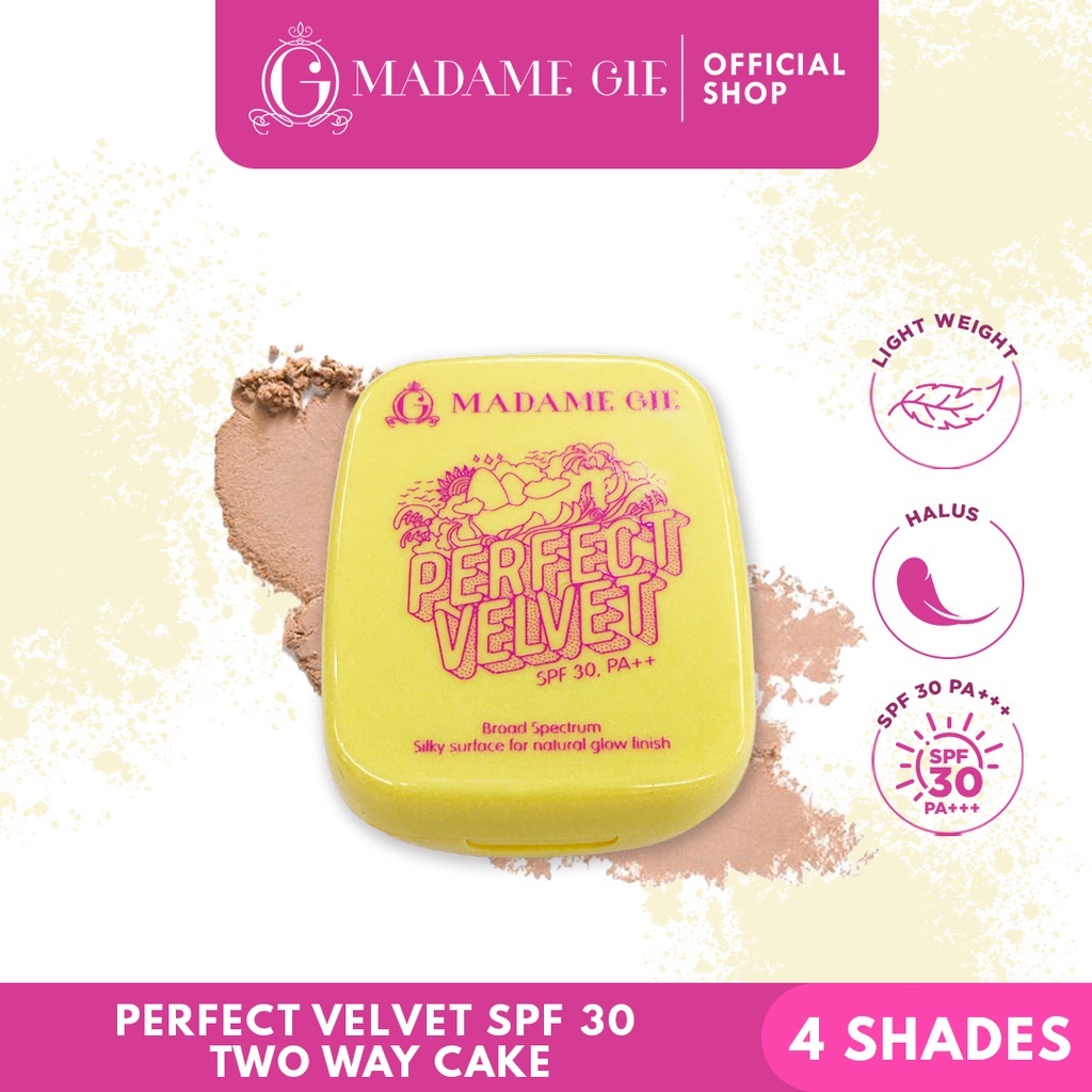 Jual Madame Gie Perfect Velvet SPF 30PA++ Two Way Cake TWC - MakeUp ...