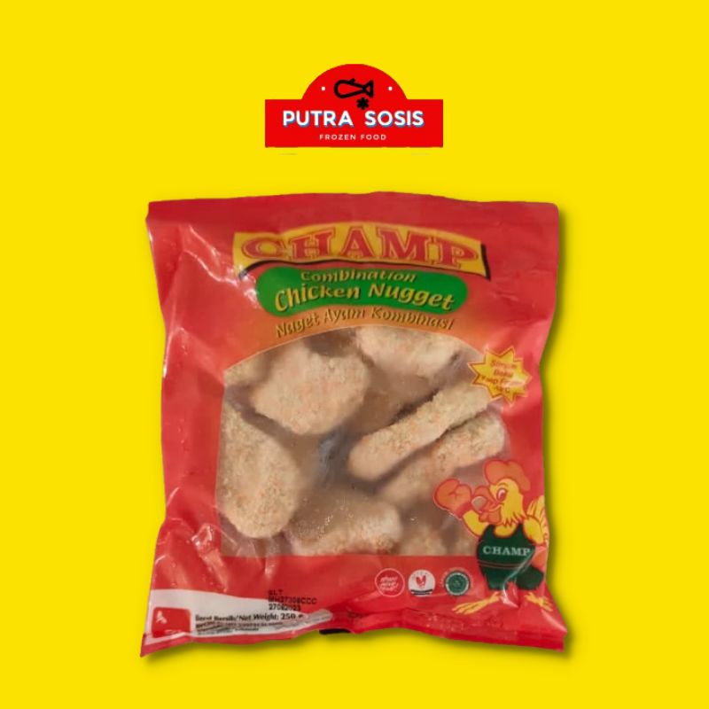 Jual Champ Combination Chicken Nugget 250gr | Shopee Indonesia