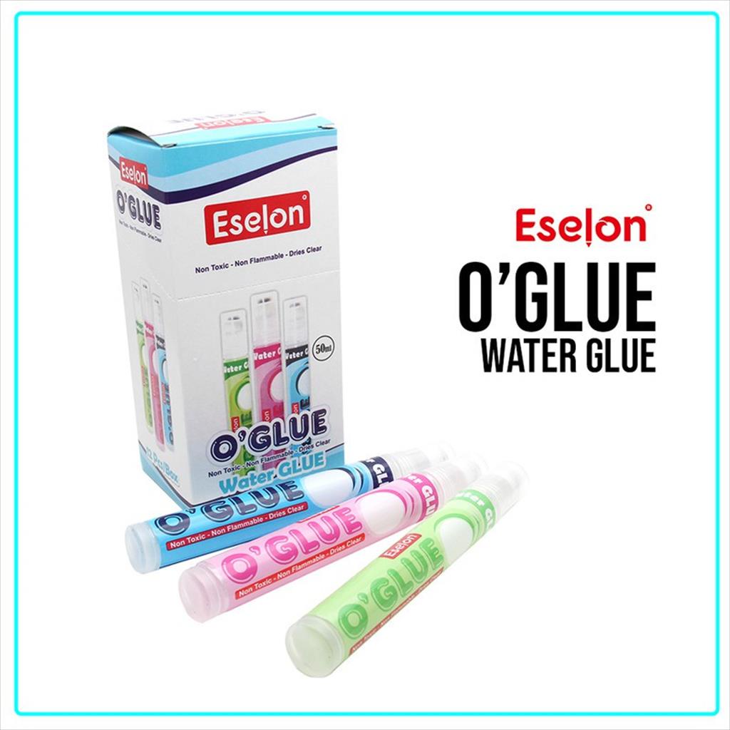 Jual Lem kertas / glue / blue stick / lem cair stick / water glue / O`Glue Eselon 50ml | Shopee ...