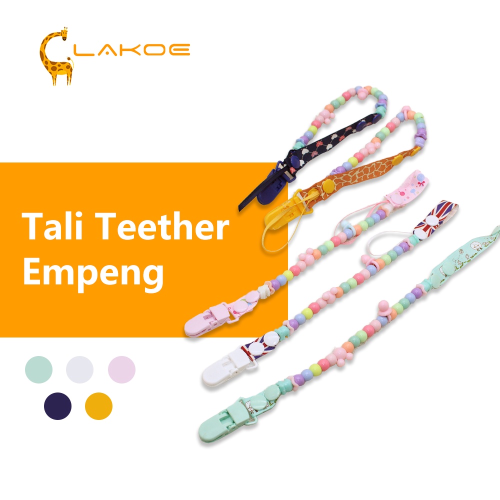 Jual LAKOEOFFICIALMALL Tali Empeng Bayi Rantai Dot Klip Rantai ...