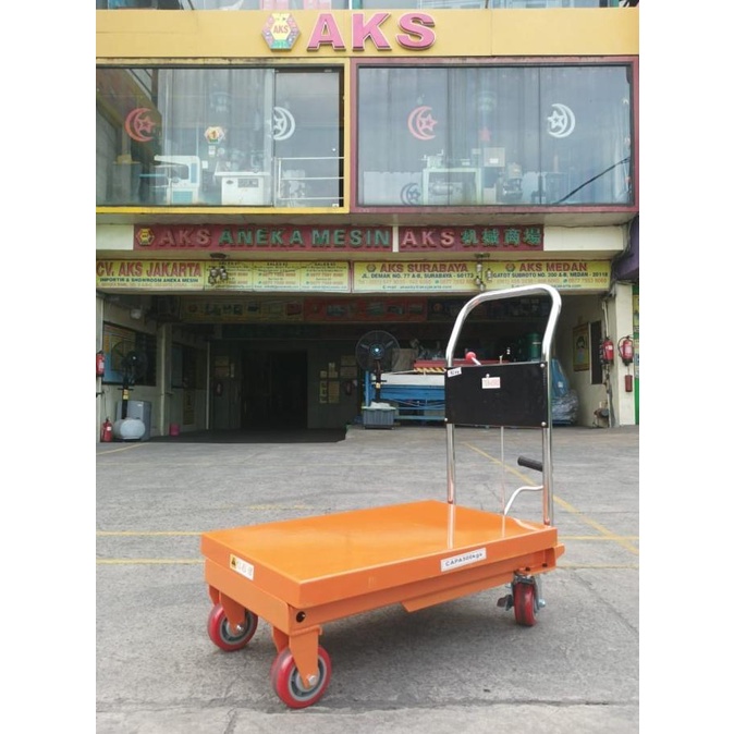 Jual Manual Hand Lift Table Kapasitas 500 Kg X 90 Cm - Tkn05Rd | Shopee ...