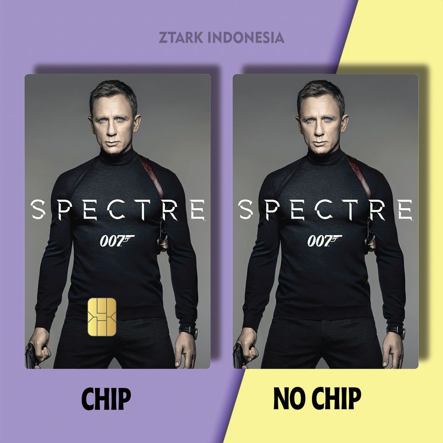 Jual SKIN ATM CUSTOM MOVIES JAMES BOND NO TIME TO DIE NLXFZ/HF76Q/ STIKER CARD POPULER PEMERAN ...