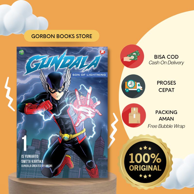 Jual KOLONI Gundala Son of Lightning 1 by Bumilangit Comics | Shopee Indonesia