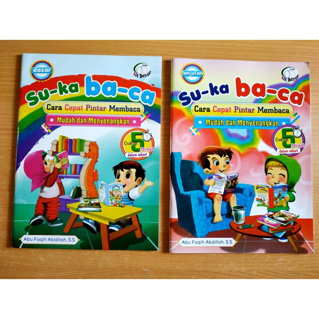 Jual Buku Belajar Membaca TK/Paud - Suka Baca Dasar dan Lanjutan ...