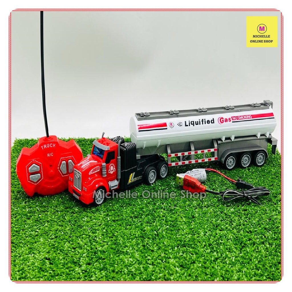 Jual MAINAN MOBIL TRUCK REMOTE CONTROL RC/ MOBIL TRUK KONTAINER REMOT ...