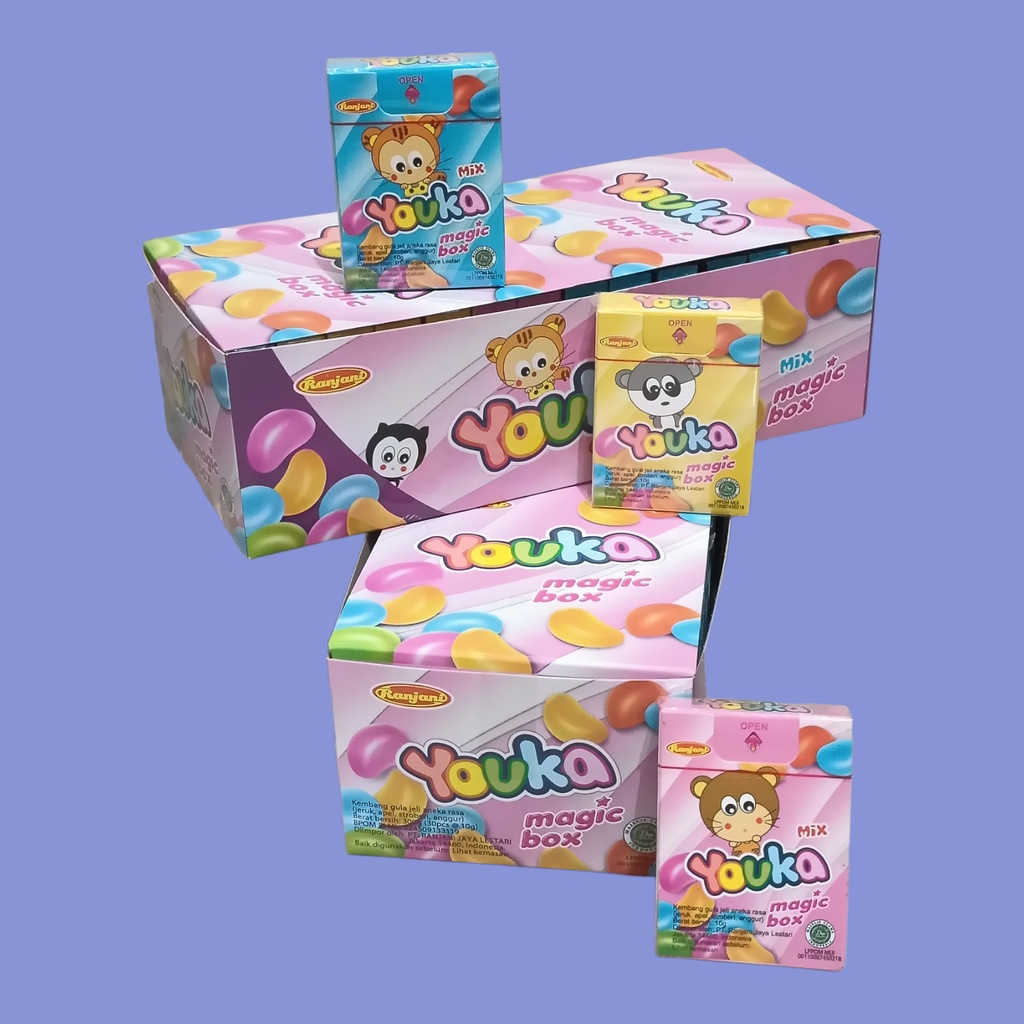 Jual Ranjani Youka Magic Box Permen Jelly 10gr [30 kotak/box] | Shopee ...