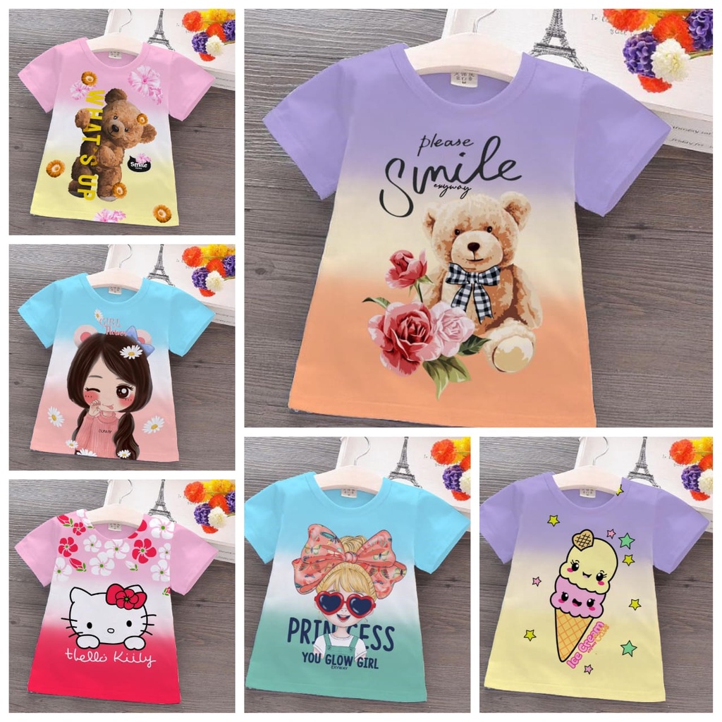 Jual Baju Atasan Kaos Polos Cotton Anak Perempuan Kaos Polos Murah Anak ... Jual Baju Atasan Kaos Polos Cotton Anak Perempuan Kaos Polos Murah Anak ...