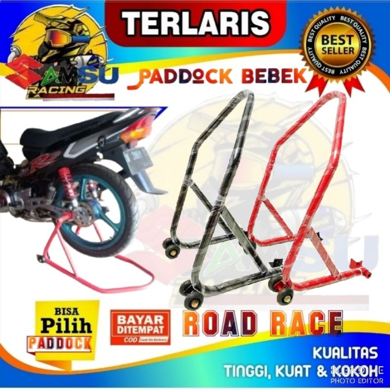 Jual STANDAR PADDOCK MOTOR PEDOK MOTOR UNIVERSAL BEBEK JUPITER SUPRA ...