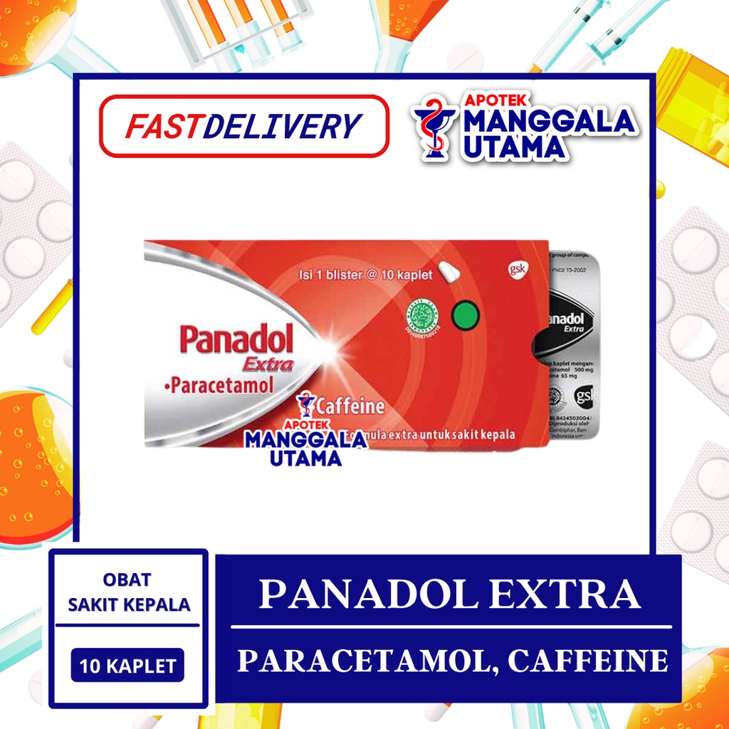 Jual PANADOL EXTRA MERAH ISI 10 TABLET | Shopee Indonesia
