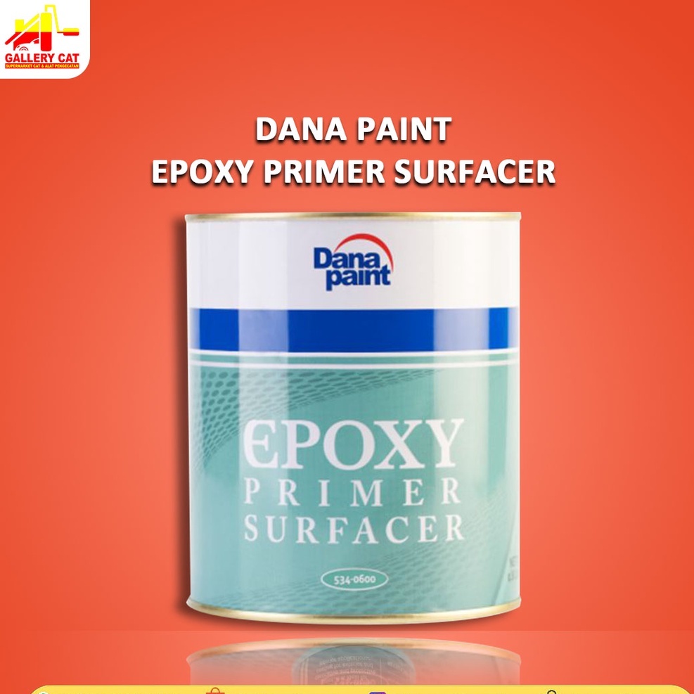 Jual TERMURAH ASLI 100%! DANAPAINT EPOXY PRIMER SURFACER 534-600 ...