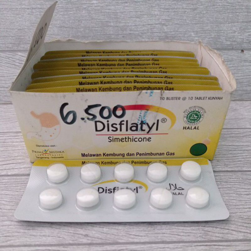 Jual Disflatyl Tablet (Obat Perut Kembung) | Shopee Indonesia