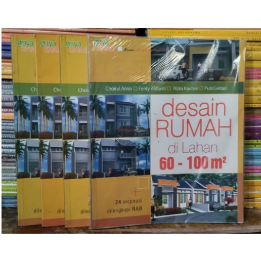 Jual Buku DESAIN RUMAH DI LAHAN 60 - 100 METER | Shopee Indonesia