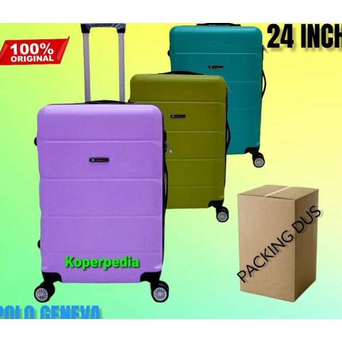 Jual TAS KOPER POLO 24 INCH,KOPER ORIGINAL KOPER FIBER,001 ROSE GOLD ...