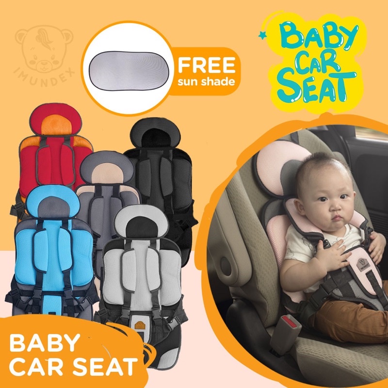 Jual IMUNDEX Baby Car Seat / Portable Car Seat dudukan mobil bayi anak ...