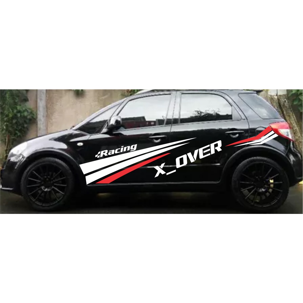 Jual Sticker mobil x-over sticker stiker mobil suzuki x-over dody ...