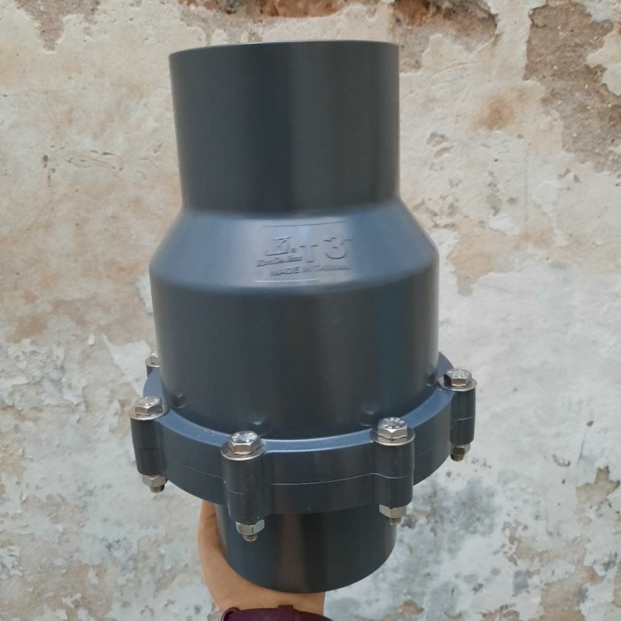 Jual CHECK VALVE 3" KDJ - ANTI BACK FLOW SOLUSI DRAINASE BANJIR BOCOR ...
