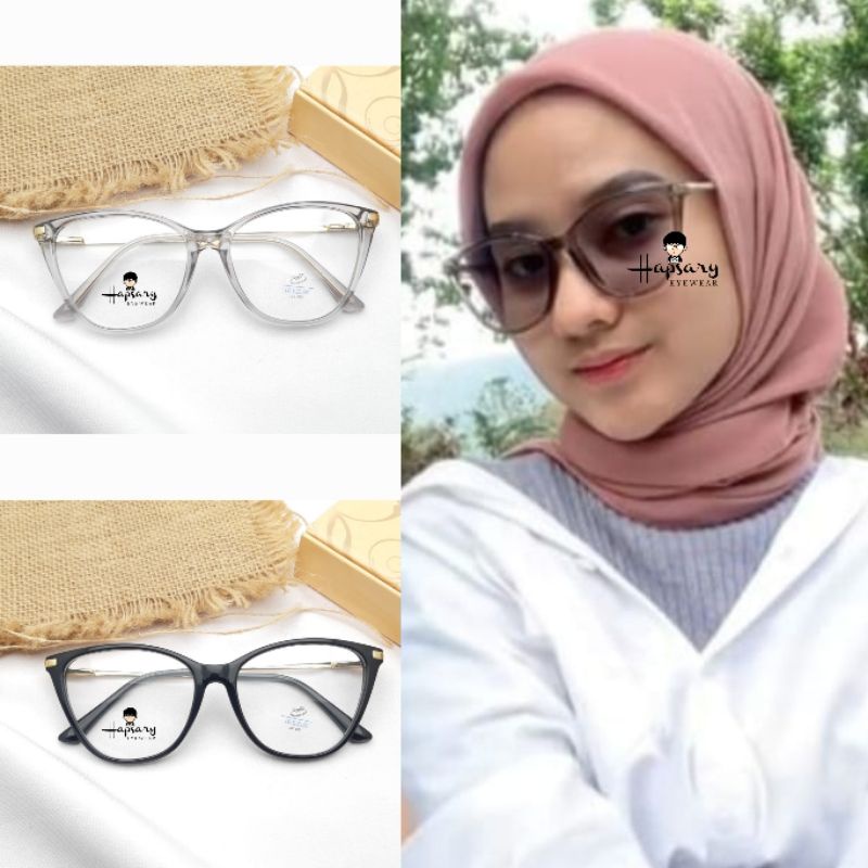 Jual Frame 1018 Kacamata Minus Frame Wanita Terbaru Antiradiasi Blueray ...