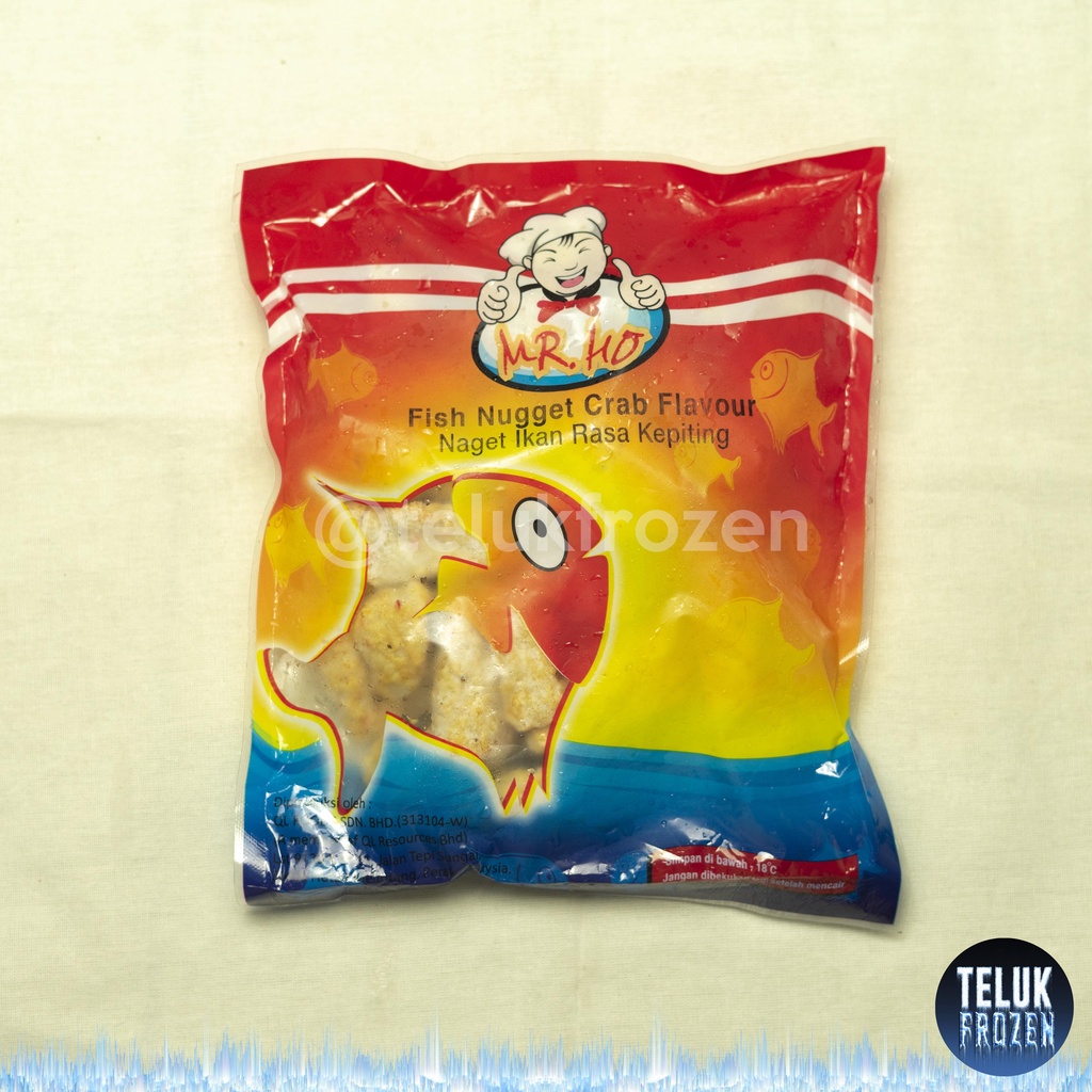 Jual fish nugget mr ho crab flavor 450gr naget ikan rasa kepiting 450 ...