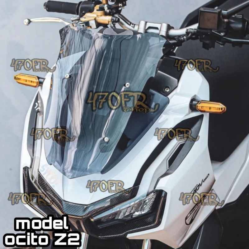 Jual WINDSHIELD ADV 150 &160 SPORTY TDR OCITO CARBU BUBBEL TARING ...