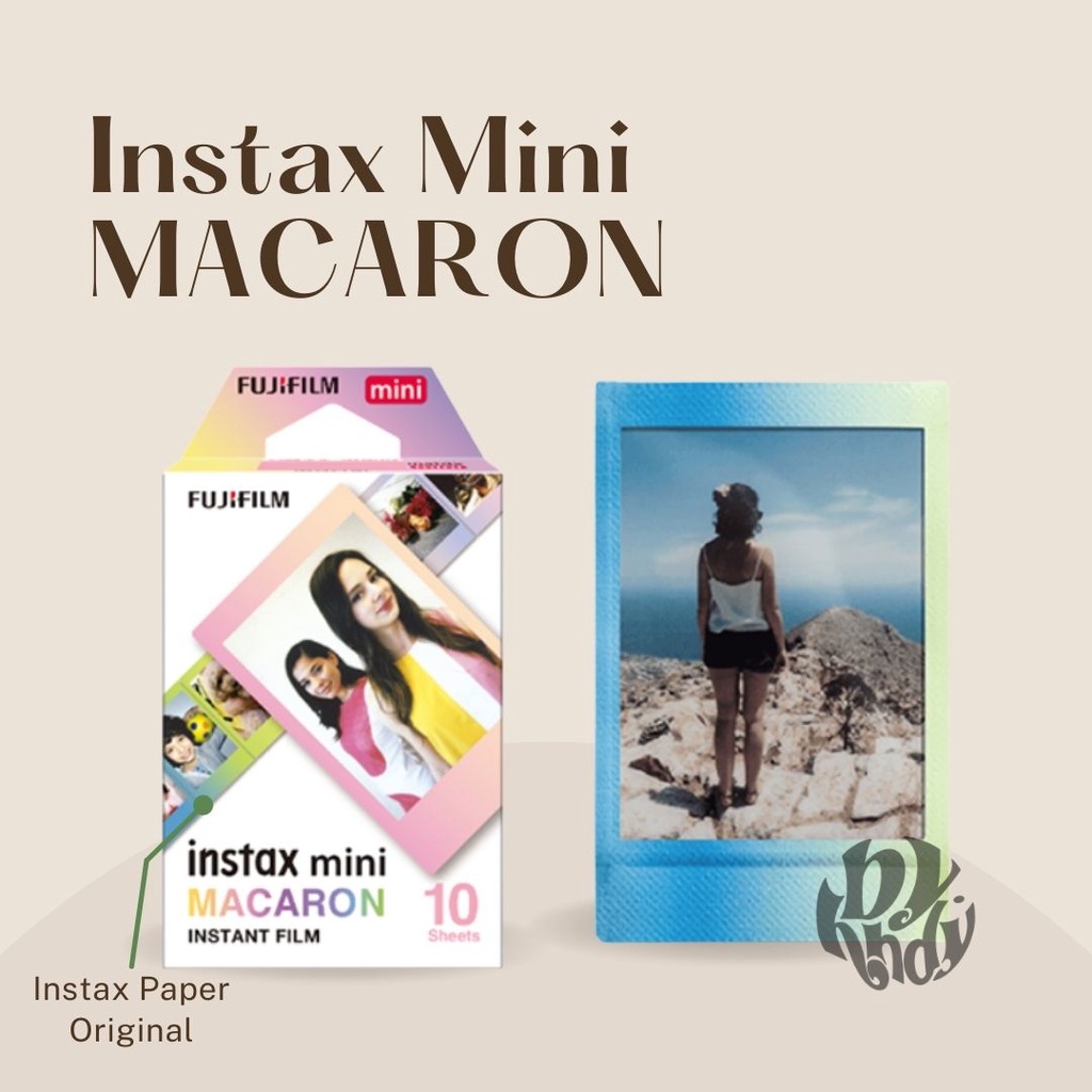 Jual Instax Mini Printing Polaroid MACARON (Instax Paper Original ...