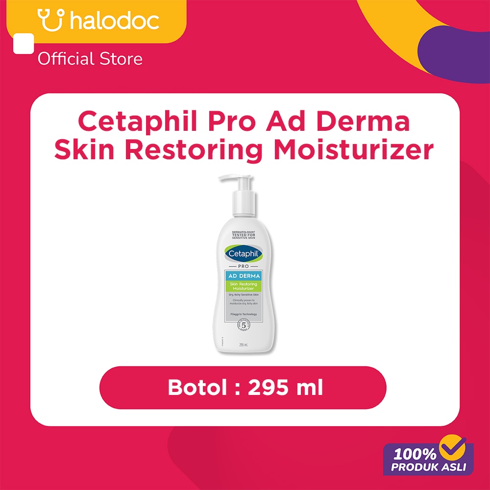 Jual Cetaphil Pro Ad Derma Skin Restoring Moisturizer 295 ml | Shopee ...