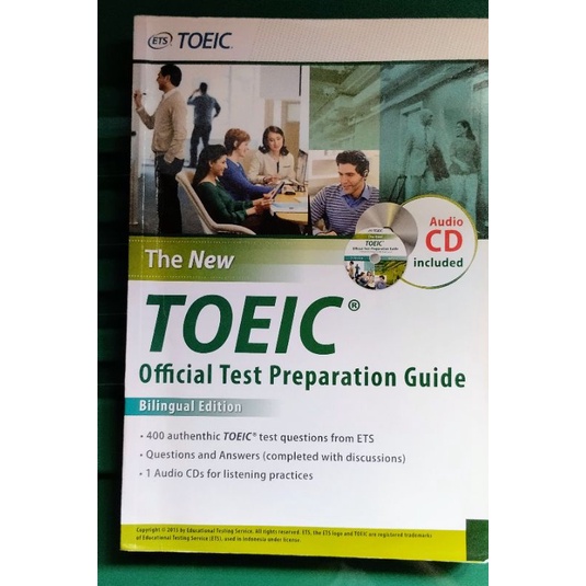 Jual TOEIC OFFICIAL TEST PREPARATION GUIDE (BUKU TES TOEIC) | Shopee ...