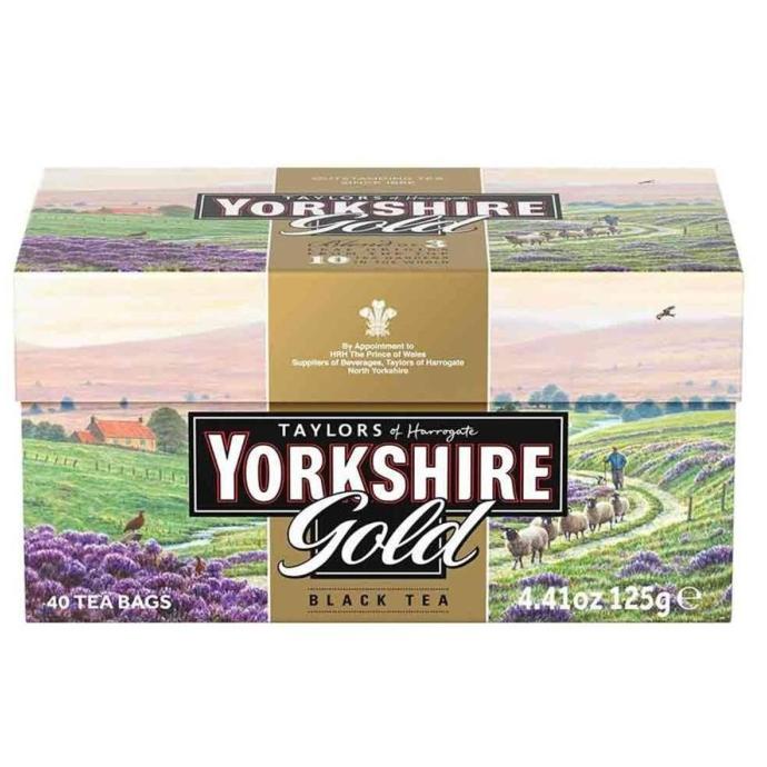 Jual [COD] Taylors of Harrogate Yorkshire Gold Tea Bag 40s 125g [COD ...