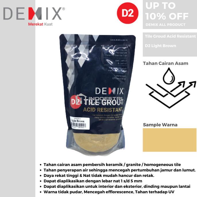 Jual ^%^%^%^%] Semen Nat Keramik Demix D2 Light Brown / Oker (Tahan ...