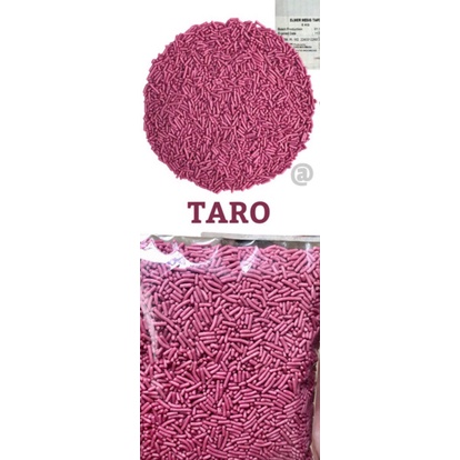 Jual Elmer Meses Rasa Taro repack 250gr coklat butir | Shopee Indonesia