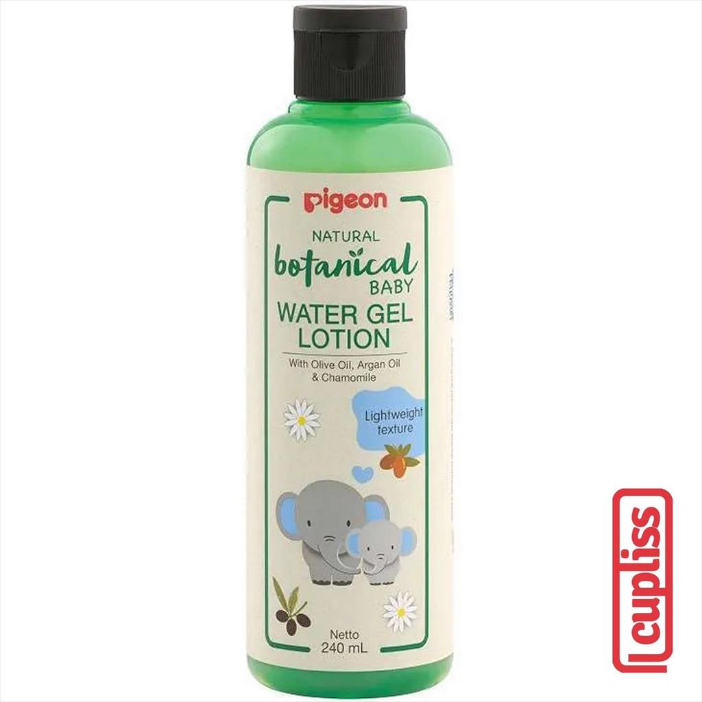 Jual PIGEON Botanical Baby 240ml Water Gel Lotion Bayi 240 ml | Shopee ...