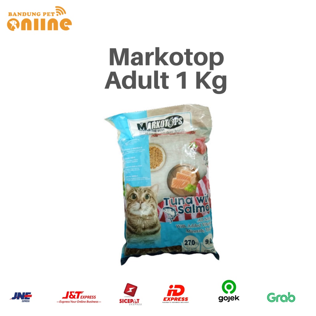 Jual Markotop Adult 1Kg Makanan Kucing Dry Food Markotops 1 Kg | Shopee ...