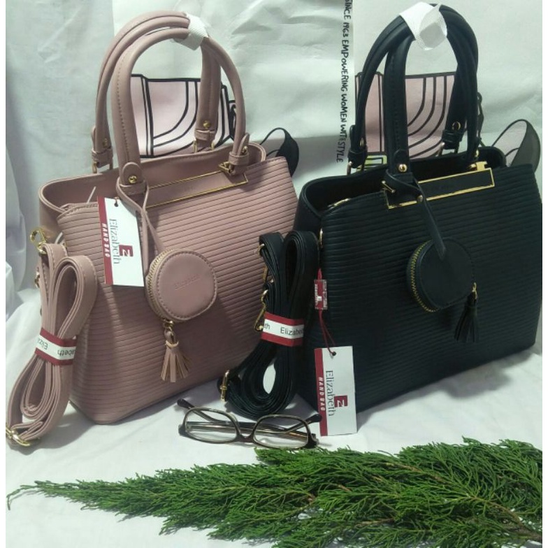Jual tas wanita bermerek elizabeth original harga murah | Shopee Indonesia
