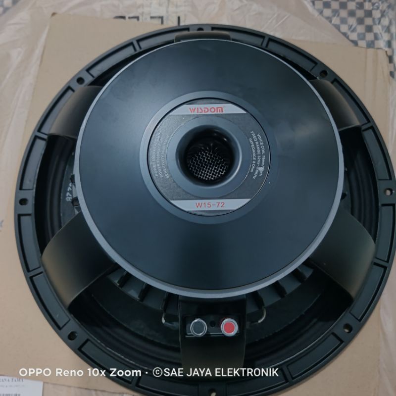 Jual SPEAKER Komponen WISDOM 15-72 / 1572 - w 15.72 - 15 inch | Shopee ...