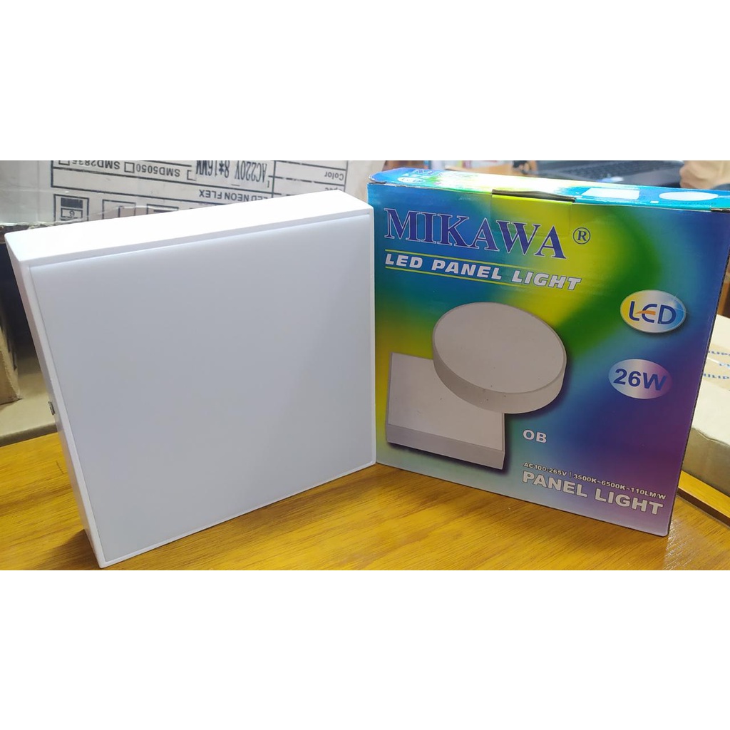 Jual Lampu led downlight outbow 26W MIKAWA kotak / lampu led plafon ...