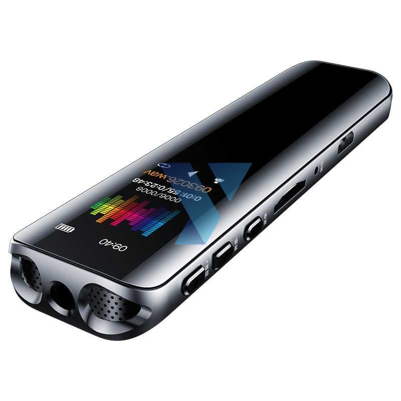 Jual Vandlion Perekam Suara Hyperbolic Digital Voice Recorder 8GB - V39 ...