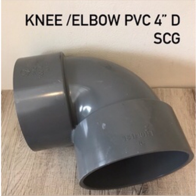 Jual Knee / Elbow PVC 4” D SCG | Shopee Indonesia