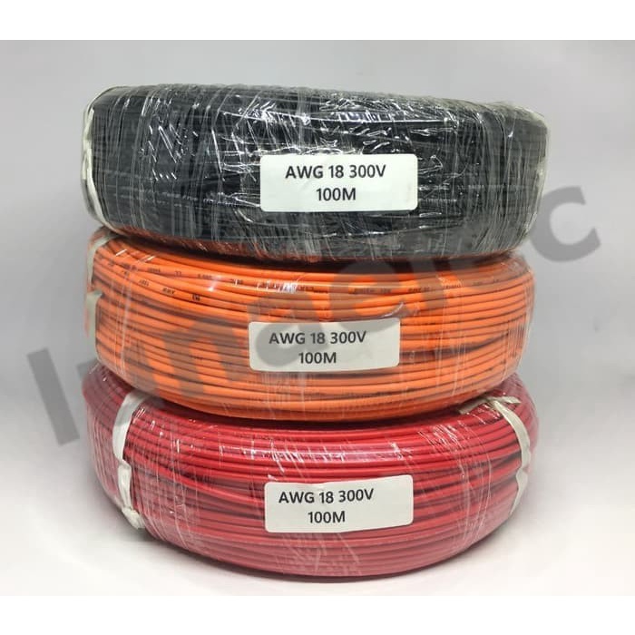 Jual Kabel AWG 18 awg18 Serabut Tembaga Putih Eceran 1Meter Jumper Cable | Shopee Indonesia